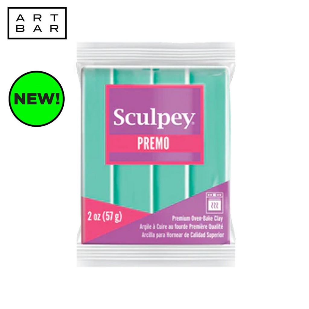 Sculpey Premo Polymer Clay Mint Green 2 oz - Art Bar | Shopee Philippines