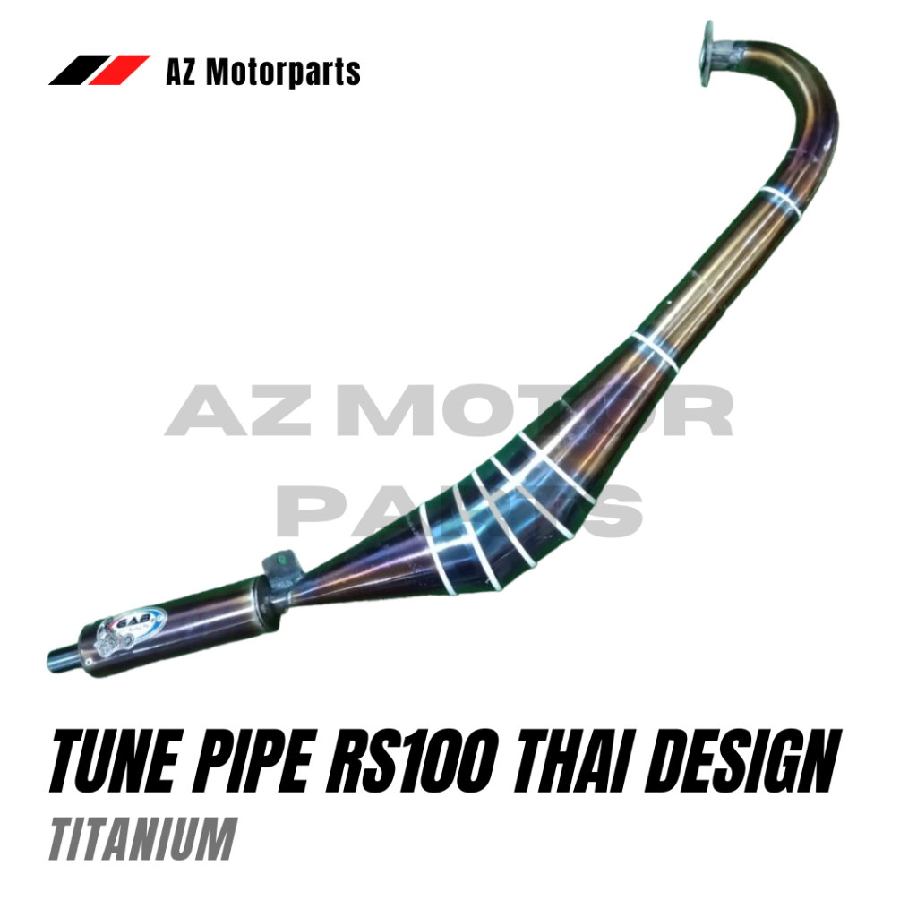 Tune Pipe RS100 Thai Design Titanium | Shopee Philippines