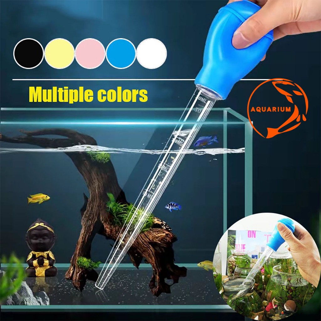 1pcs Supply Tube Aquarium Clean Tool Pipette Fish Tank Siphon Pump ...