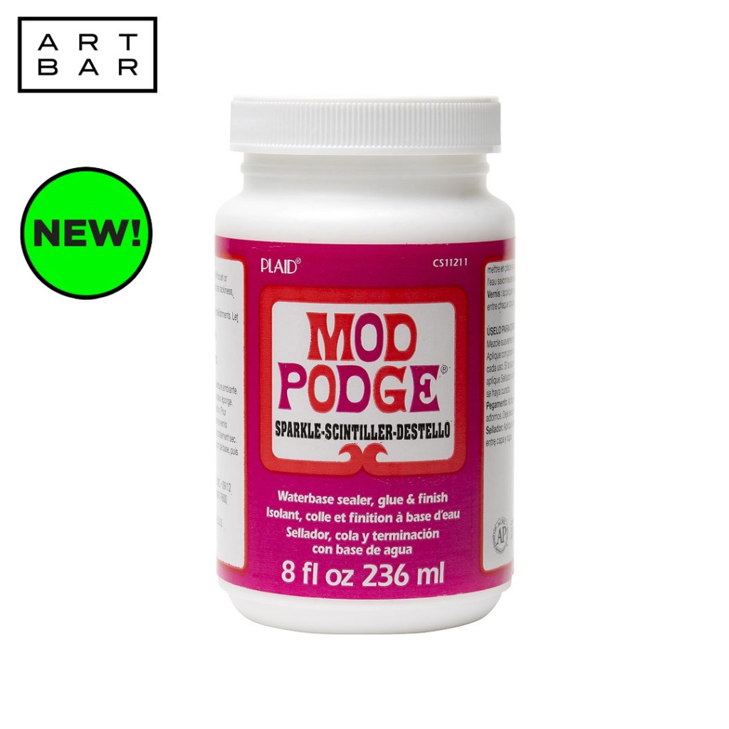 Mod Podge Sparkle 8 oz - Art Bar | Shopee Philippines
