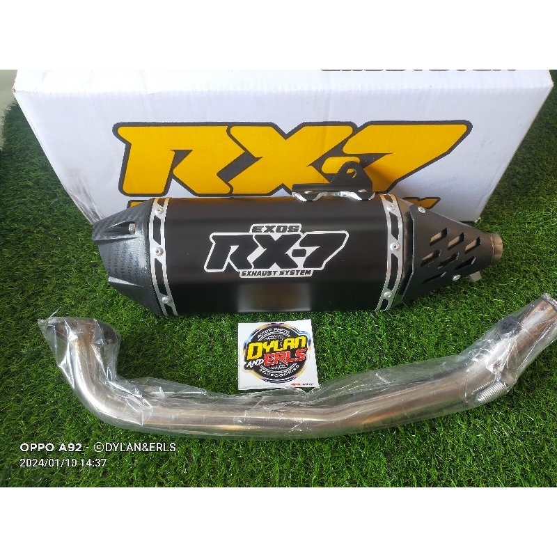 EXOS RX-7 PIPE FOR NMAX 155 V1 / V2 | Shopee Philippines