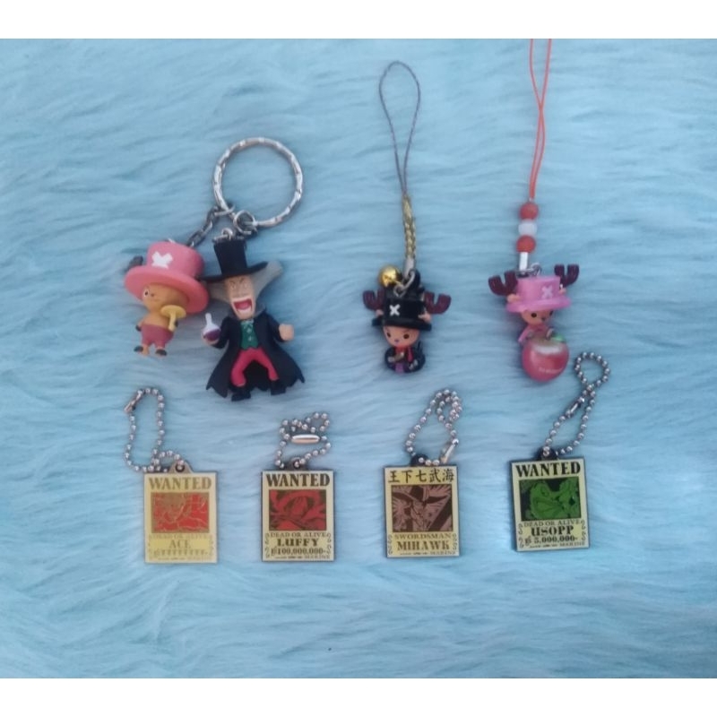 One Piece Anime Assorted keychains | Shopee Philippines
