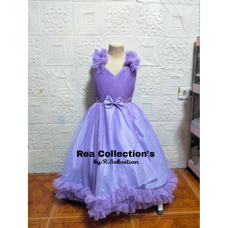 FLOWERGIRLS GOWNS TULLE RAFFLES | Shopee Philippines