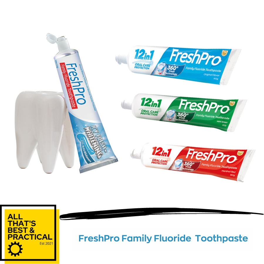 Avon FreshPro Fluoride Family Toothpaste 160g | Shopee Philippines