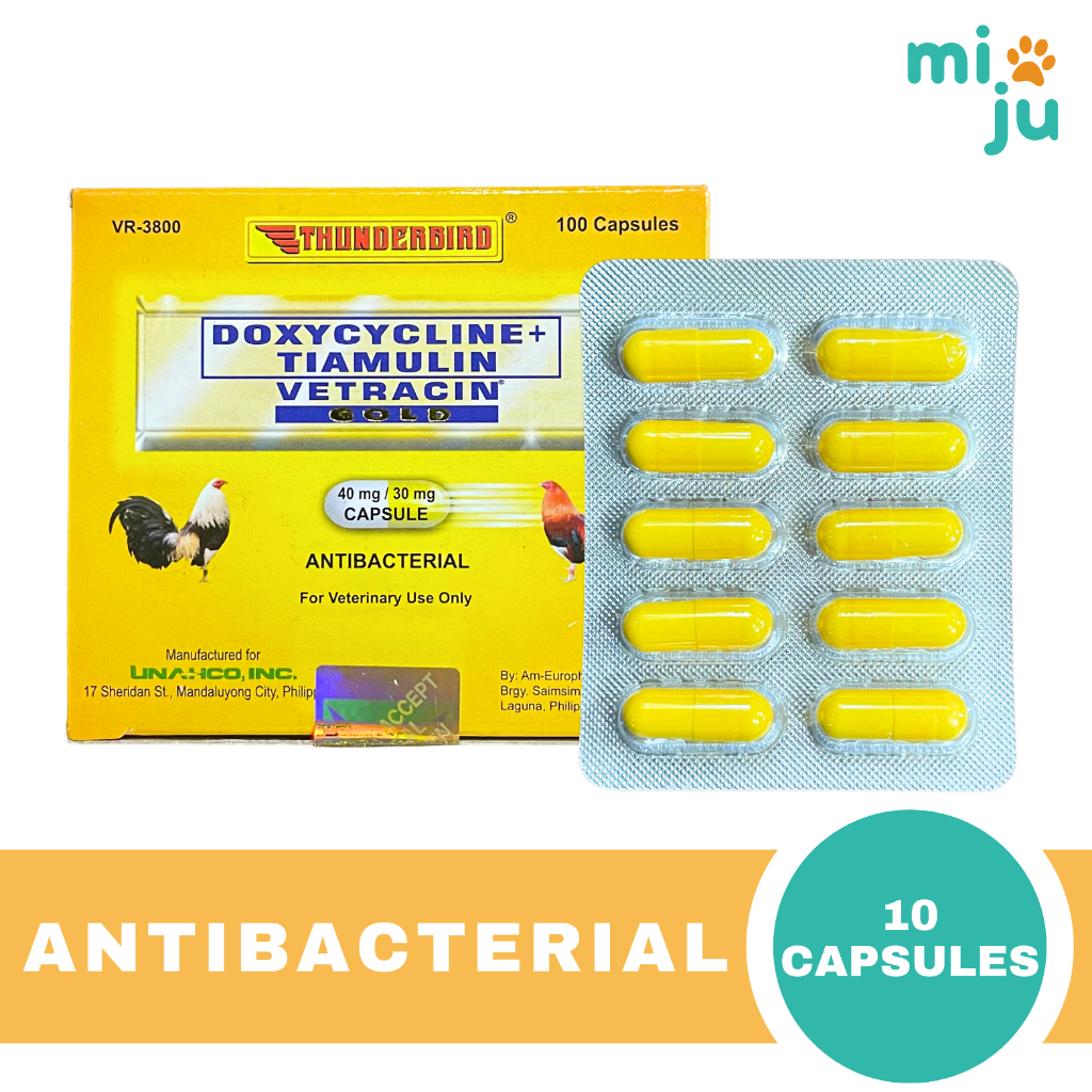 Vetracin Gold Capsule (10 Capsules) | Shopee Philippines