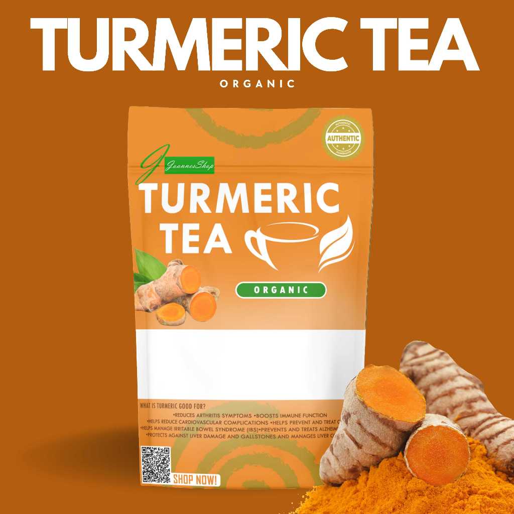 TURMERIC TEA (NO SUGAR) IN TEA BAGS | Shopee Philippines
