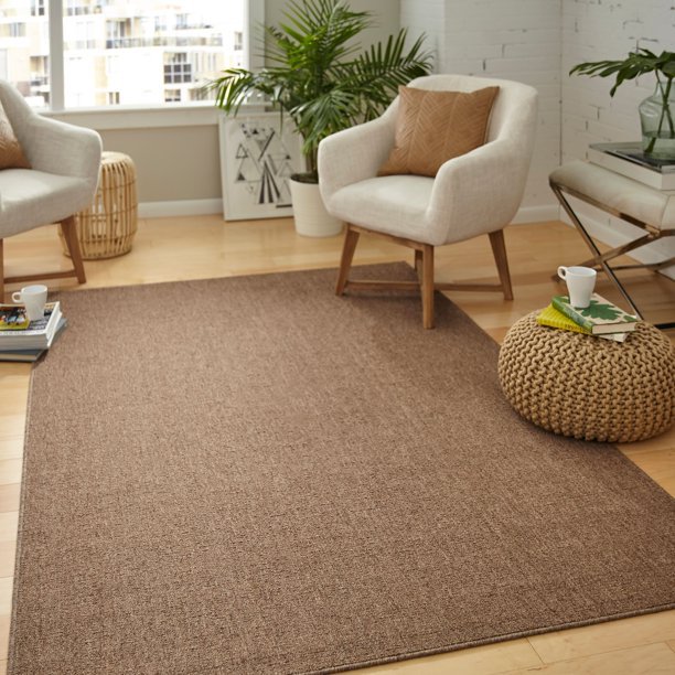 Area Rug 5 x 7ft with Edging Anti-Slip Soft Carpet Modern Living ...