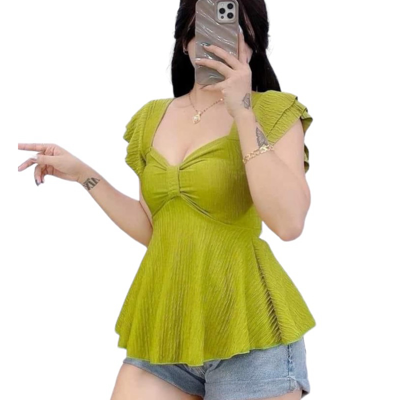 Barbara Tops S-XL Size | Shopee Philippines