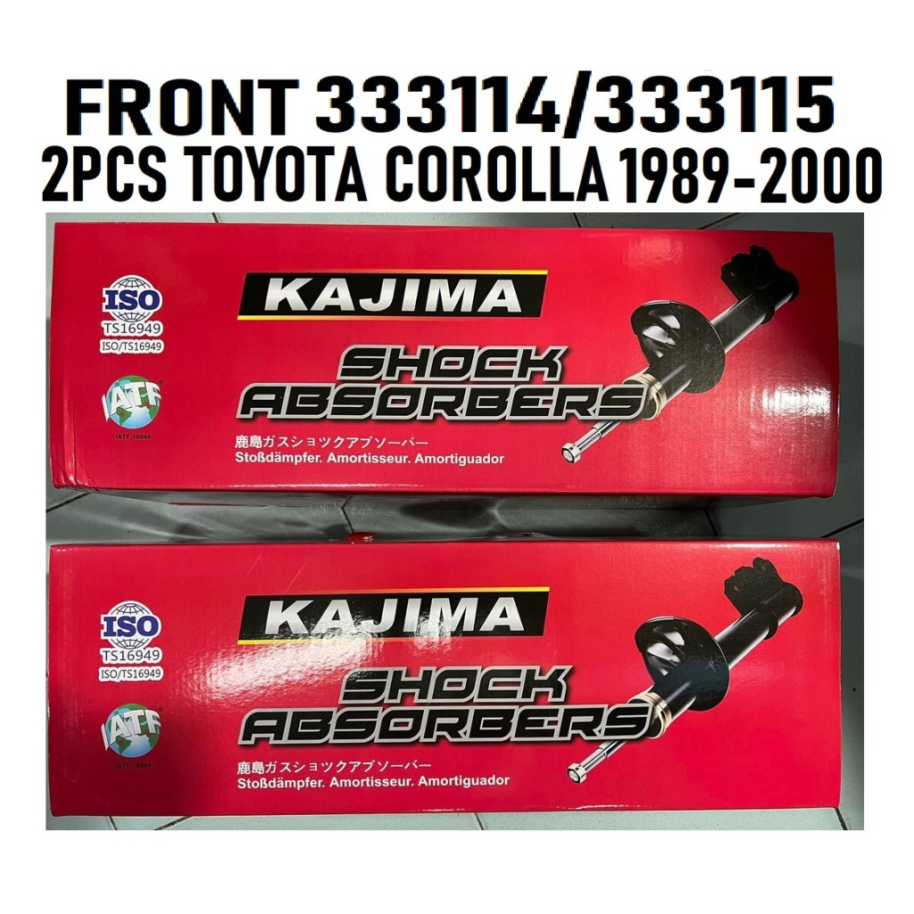 Toyota Corolla 1989-2000 FRONT Shock Absorber 2PCS 333114 / 5 | Shopee ...