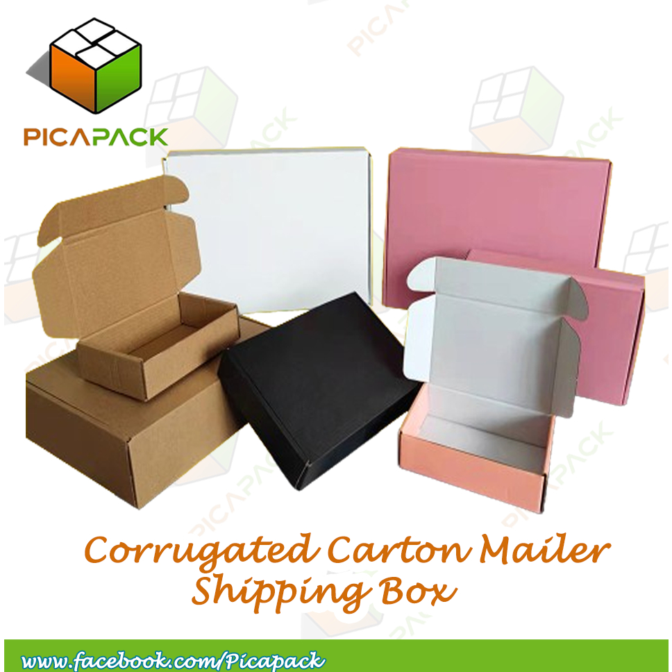 5pcs Corrugated Carton Mailer Shipping Box Packaging for Cosmetics ...