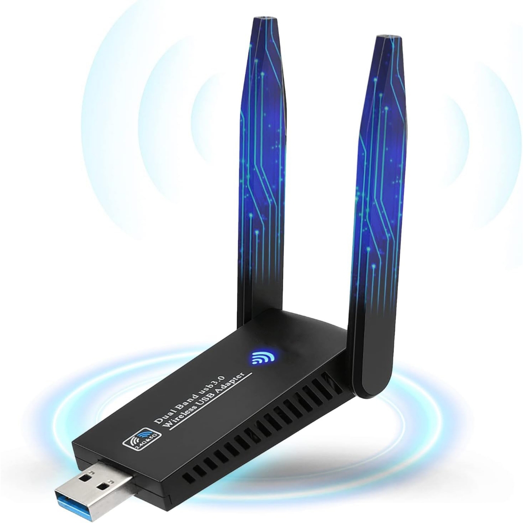 Actual 1300Mbps Wifi Adapter USB 3.0 Dual Band 5GHz 2.4Ghz 802.11AC ...