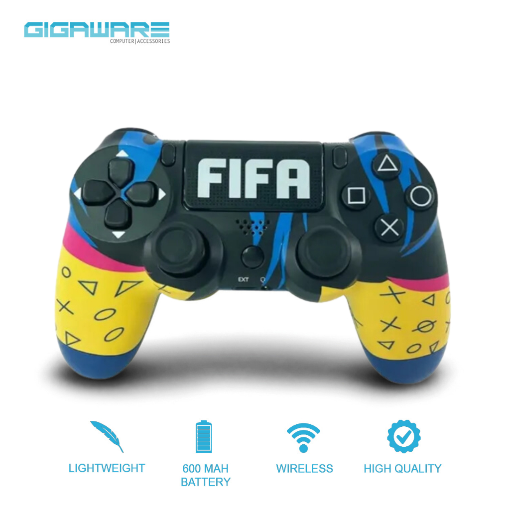 Gigaware Doubleshock 4 Wireless Gamepad Controller Accessory Console