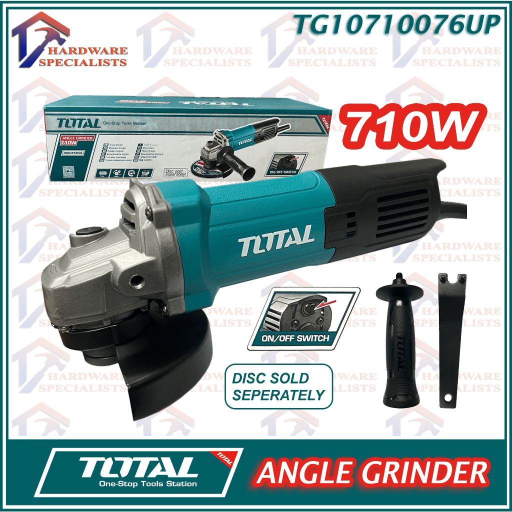 Total Angle Grinder 710W TG10710076UP Or 750W Original Authentic ...