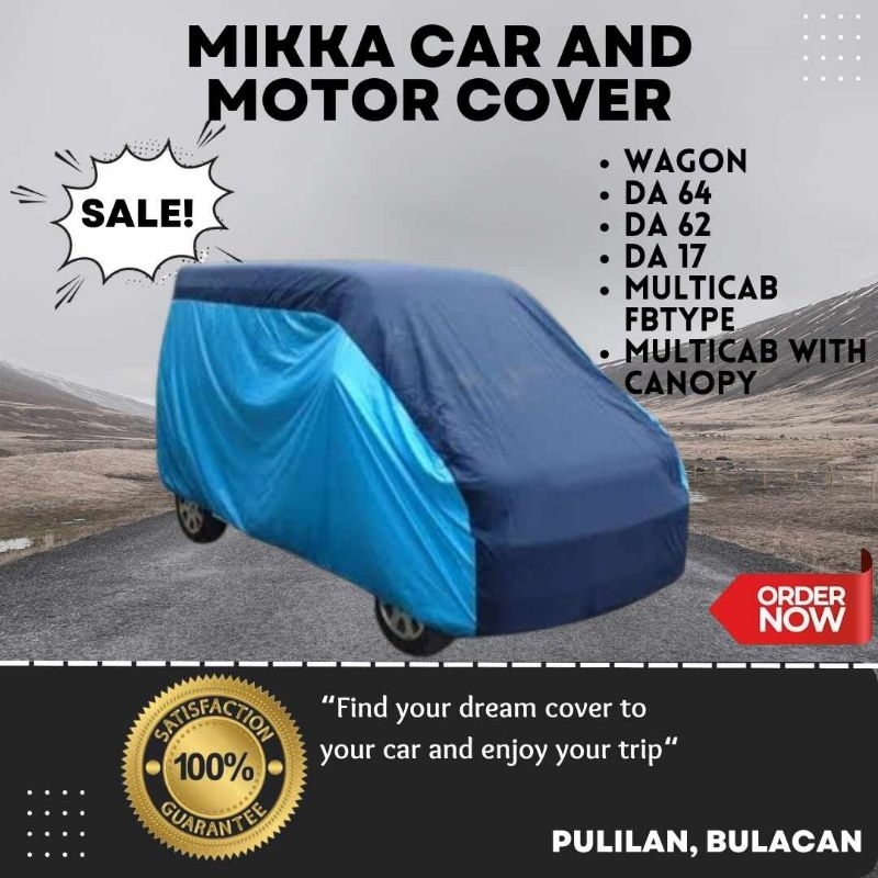 COVER FOR: MINIVAN, WAGON, DOUBLECAB, MULTICAB, MULTICAB FB ,DA62,DA64 ...