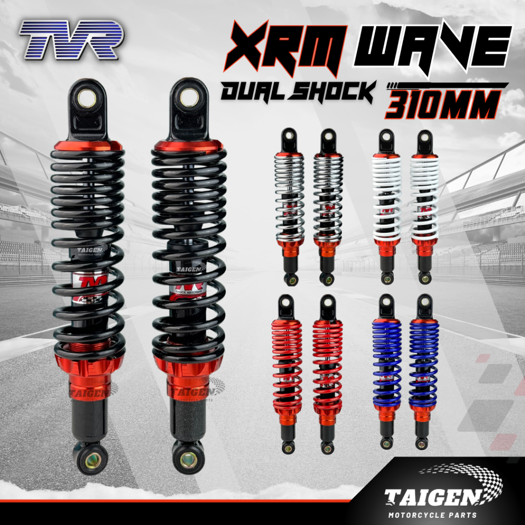 8937 TVR 310mm Xrm/Wave/Dash/Smash/Tmx Dual Rear Shock | Shopee Philippines