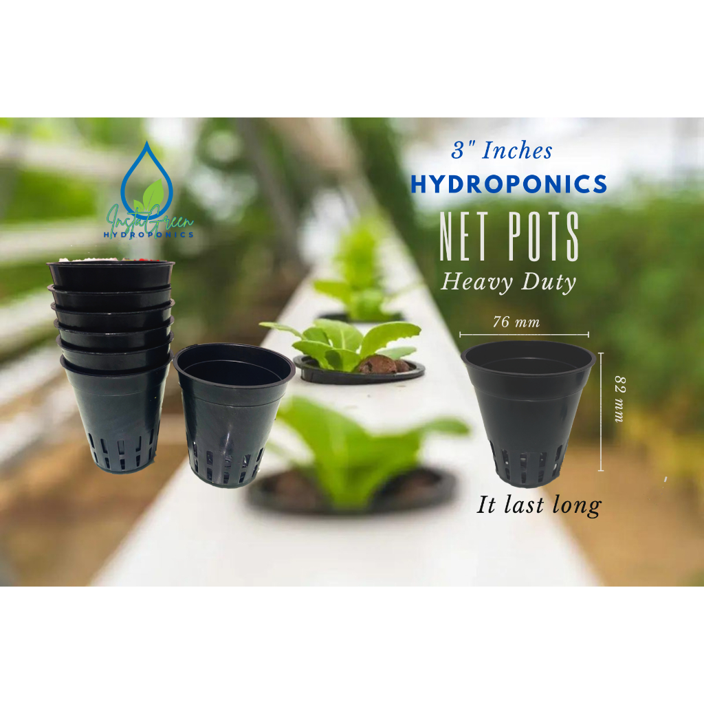 3" Inch Net Pots for Hydroponics / 12 pcs a pack | Shopee Philippines