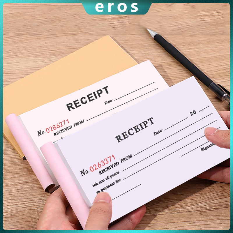 Receipt Resibo With Carbon Wholesale 2 Copy Carbon Paper High Quality ...