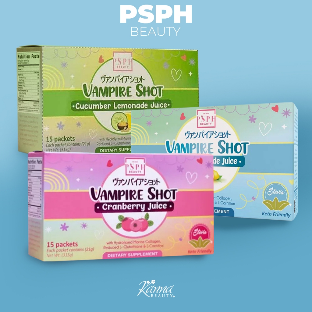 Vampire Shot by PSPH Beauty 315g [Cranberry/Blue Lemonade] (CHOOSE ...