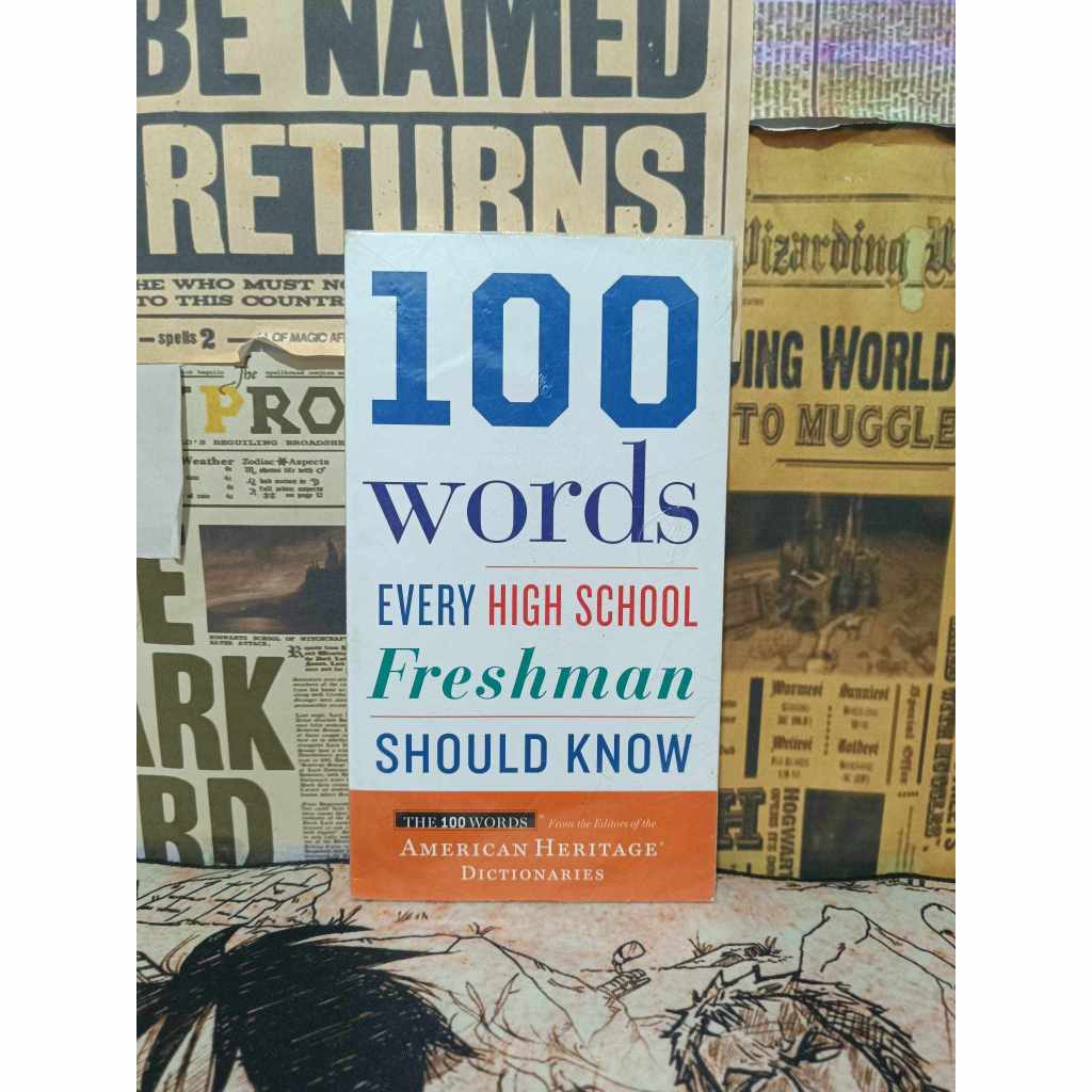 100 Words Every High School Freshman Should Know | American Heritage ...