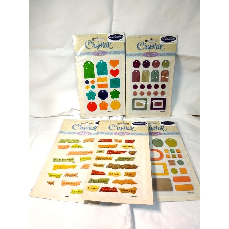 assorted vintage sticker scrapbook set | Shopee Philippines