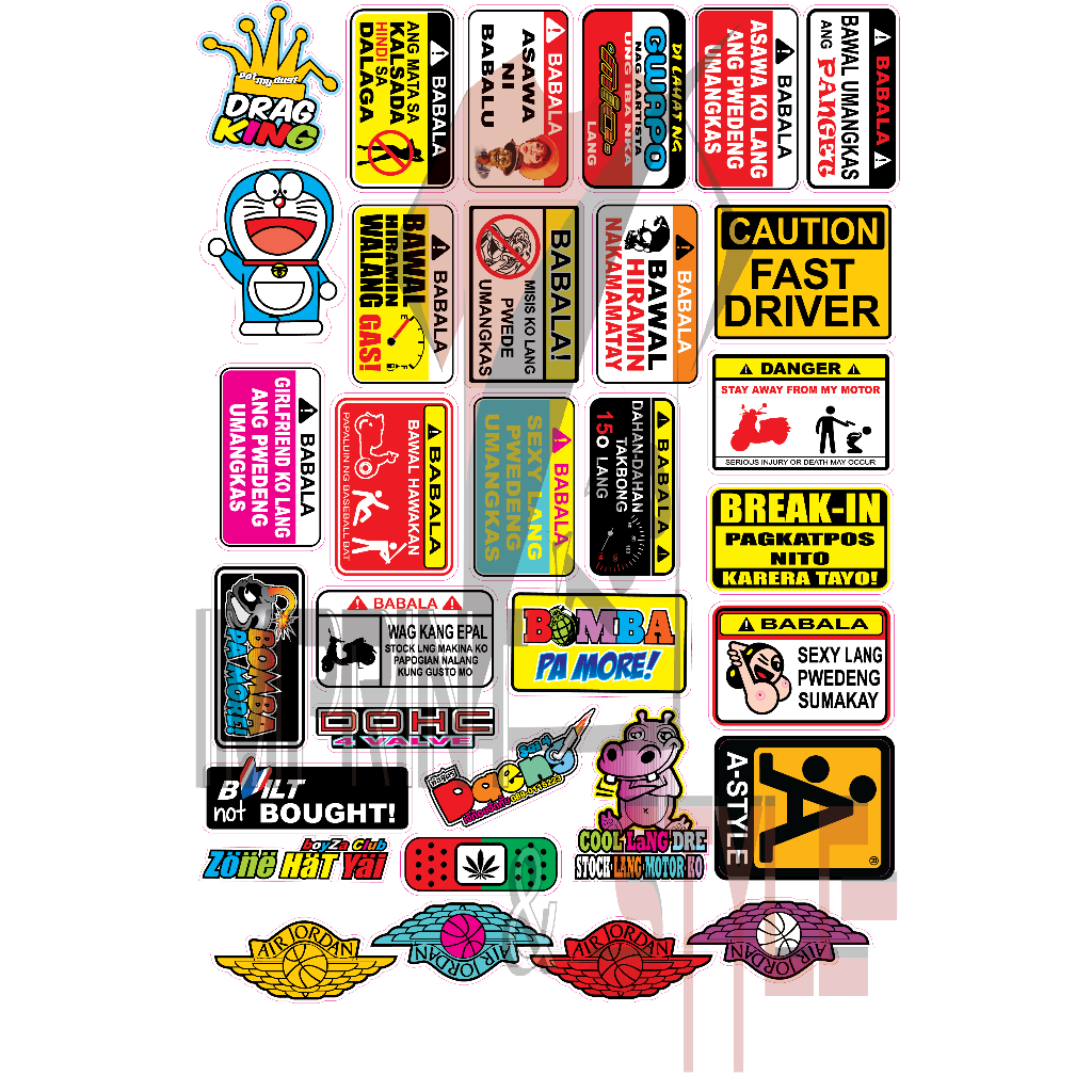 Customized Stickers Get yours now! | Shopee Philippines