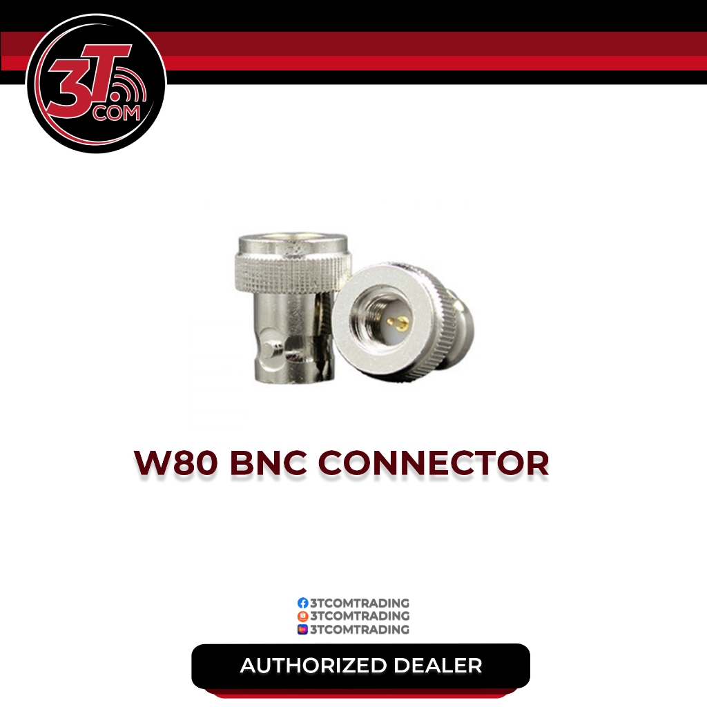 CIGNUS W80 CONECTOR BNC To SMA-F Connector | Shopee Philippines