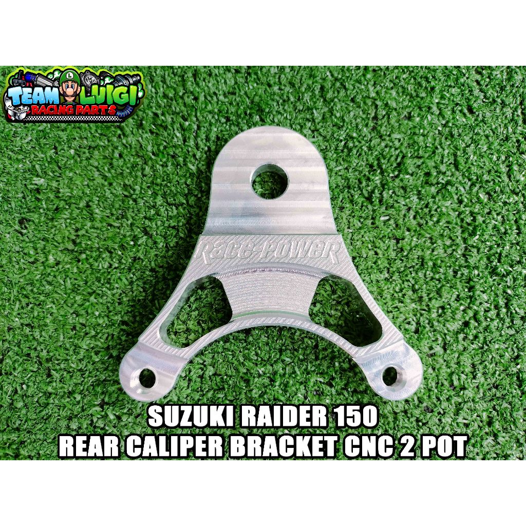 RACE POWER SUZUKI RAIDER 150 REAR CALIPER BRACKET CNC 2 POT | Shopee ...