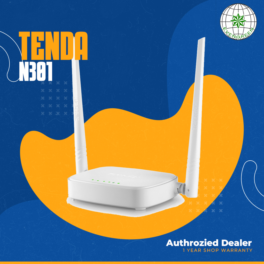 Tenda N301 Wireless N300 Easy Setup Wifi Router | Shopee Philippines