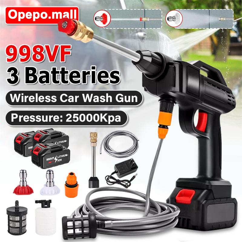 Portable Cordless High Pressure Washer 998VF Lithium Battery Powered ...