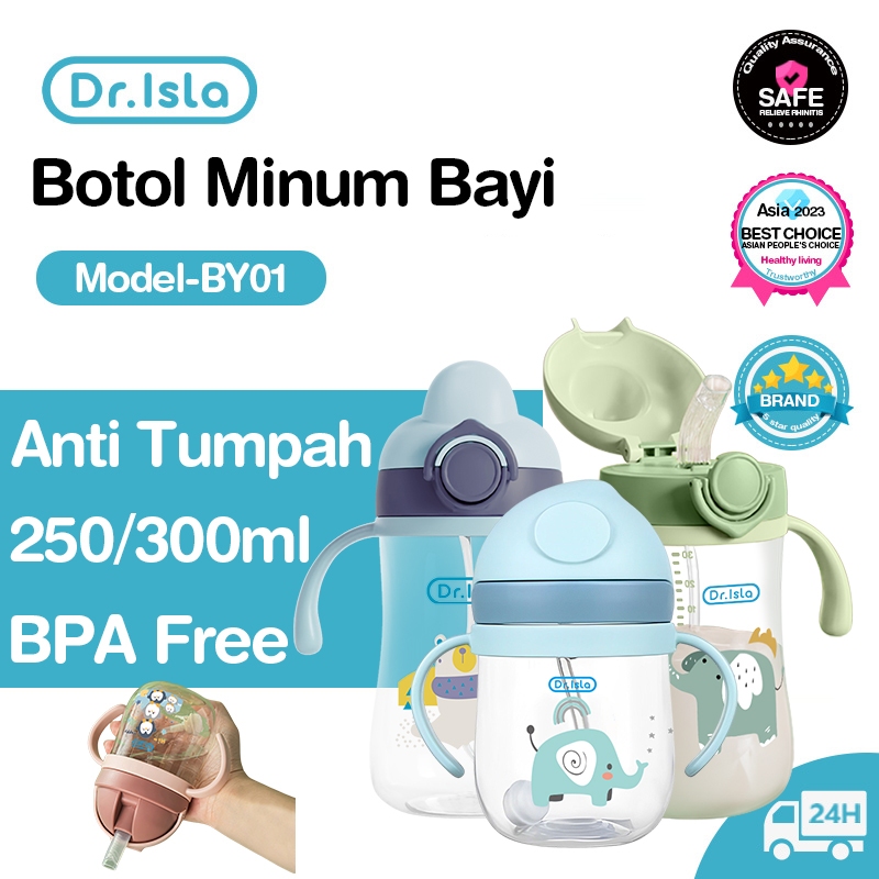 Dr. Isla By01 Baby Feeding Cup Children Leakproof Learn Drinking Bottle ...
