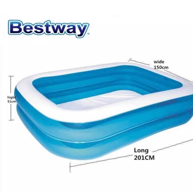 BESTWAY INFLATABLE SWIMMING POOL SMALL | Shopee Philippines