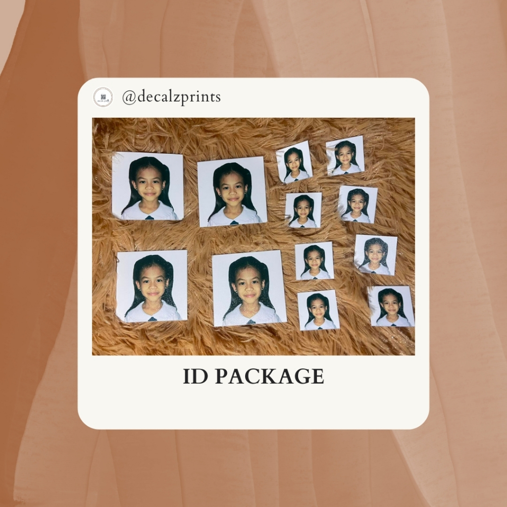 ID picture package (High quality) | Shopee Philippines