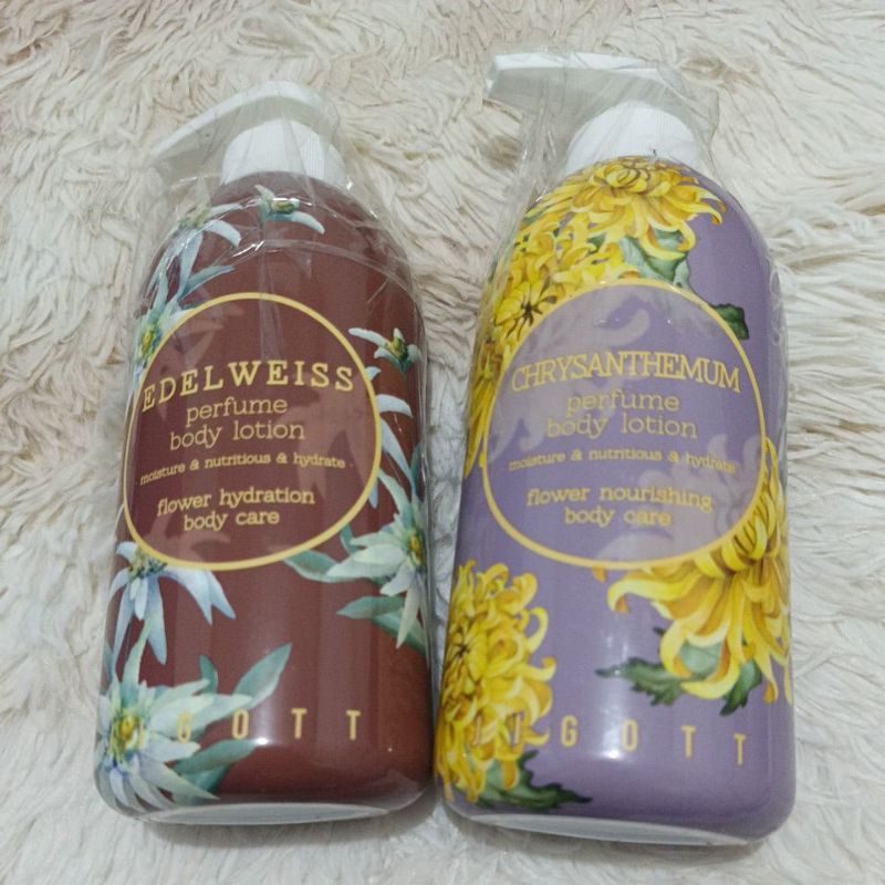 Jigott Edelweiss Perfume Body Lotion 500ml | Shopee Philippines