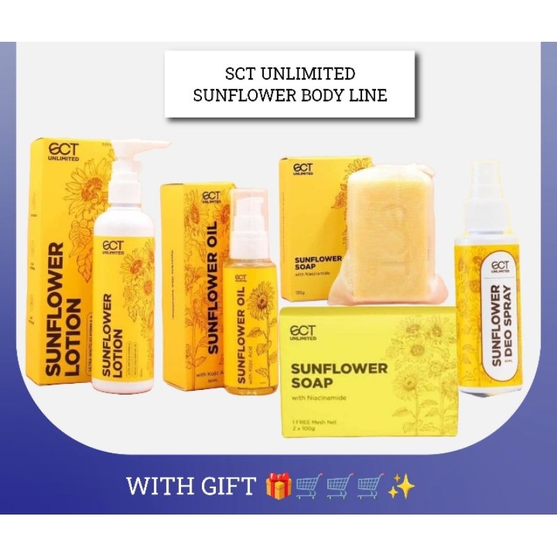SCT Unlimited Sunflower Body Line | Shopee Philippines