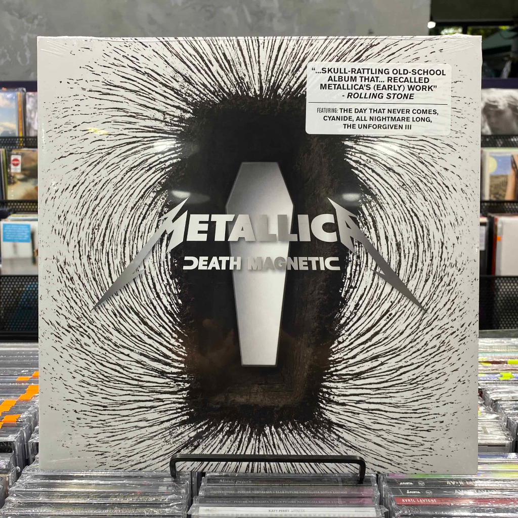 METALLICA Death Magnetic Black 2LP Vinyl | Shopee Philippines