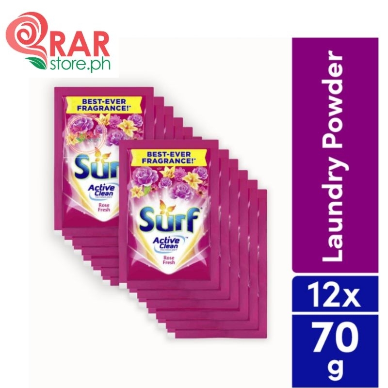 SURF POWDER PINK 65 GRAMS 12 SACHETS | Shopee Philippines