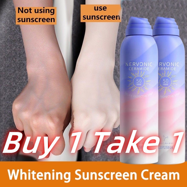 SPF50+ Sunscreen Spray Ceramide Whitening Isolation Isolation ...