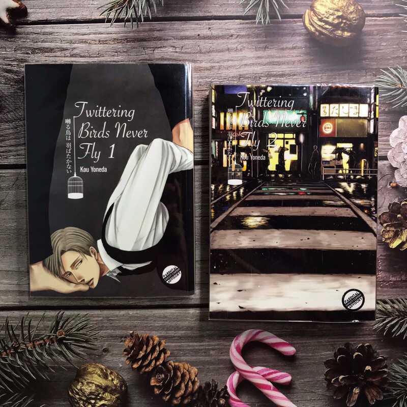 Twittering Birds Never Fly BL yaoi manga vol. 1 & 2 by Kou Yoneda ...