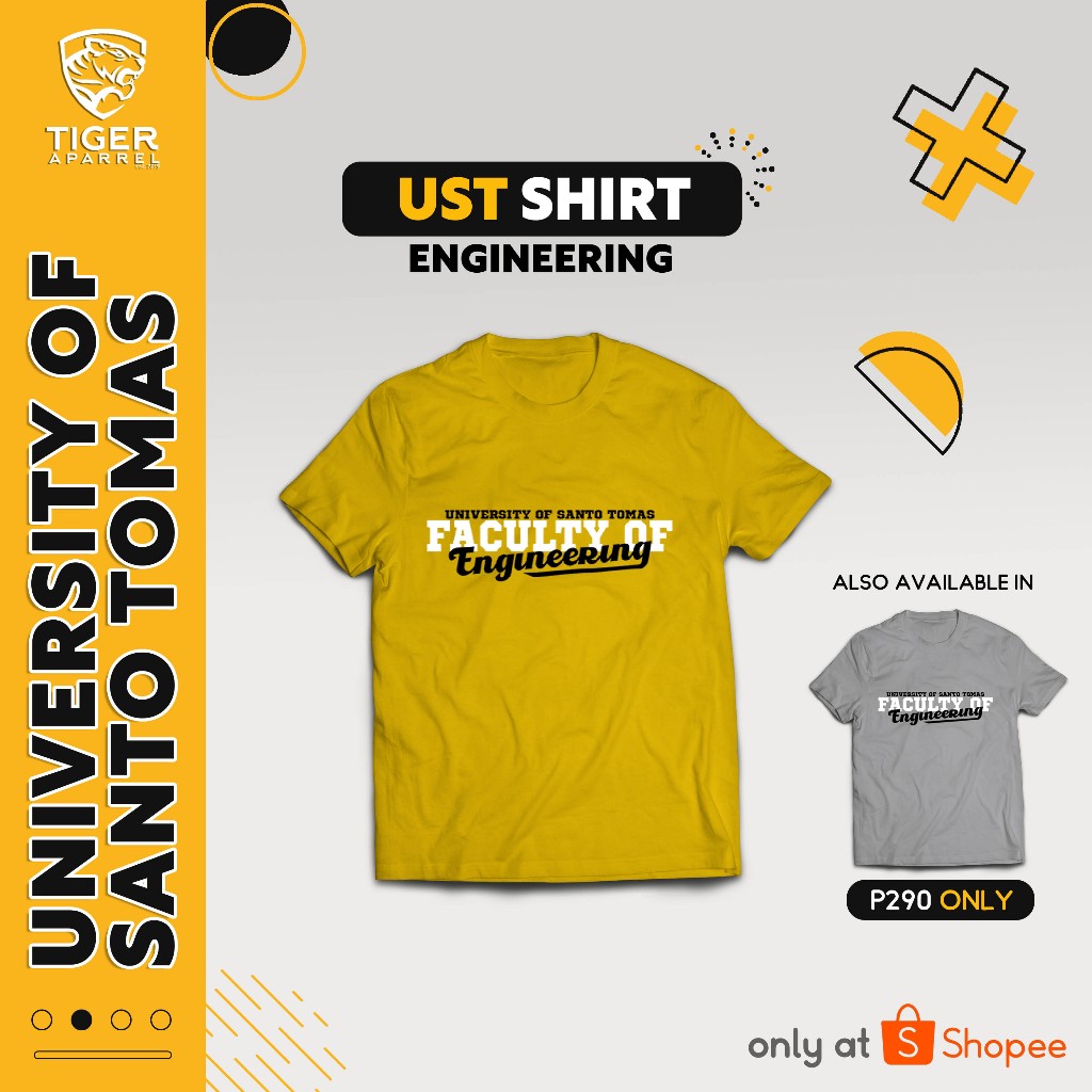 UST Faculty of Engineering College Shirt | Shopee Philippines UST Faculty of Engineering College Shirt | Shopee Philippines