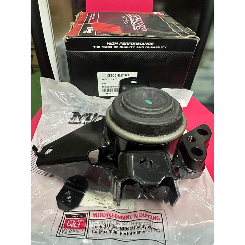 ENGINE MOUNTING RH WIGO 1.0 (A/T) 2016-2020 12305-BZ161/BZ100 MITOYO ...