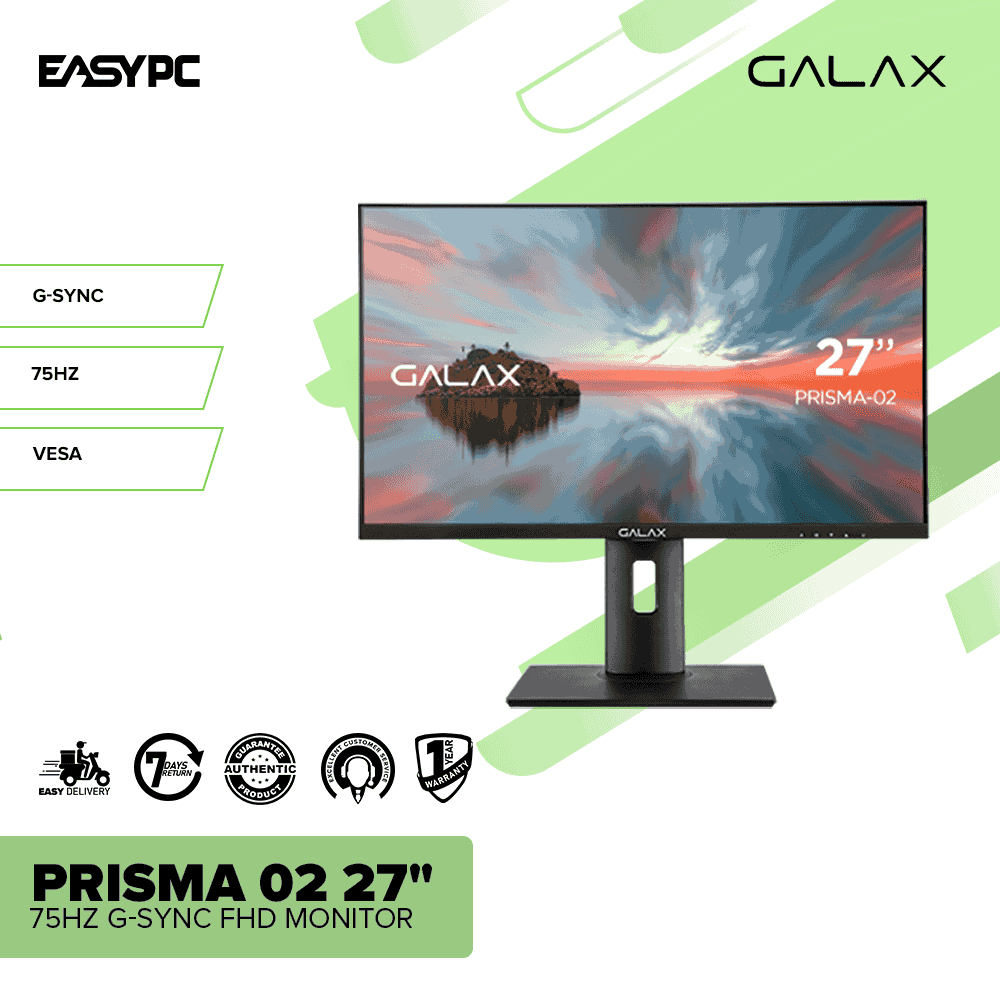 EasyPC | GALAX Prisma PR-01/PR-02 75Hz monitor gaming| G-Sync FHD| VA ...