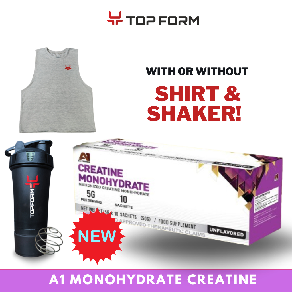 A1 Protein Micronized Creatine Monohydrate 10 servings 50g | Shopee ...