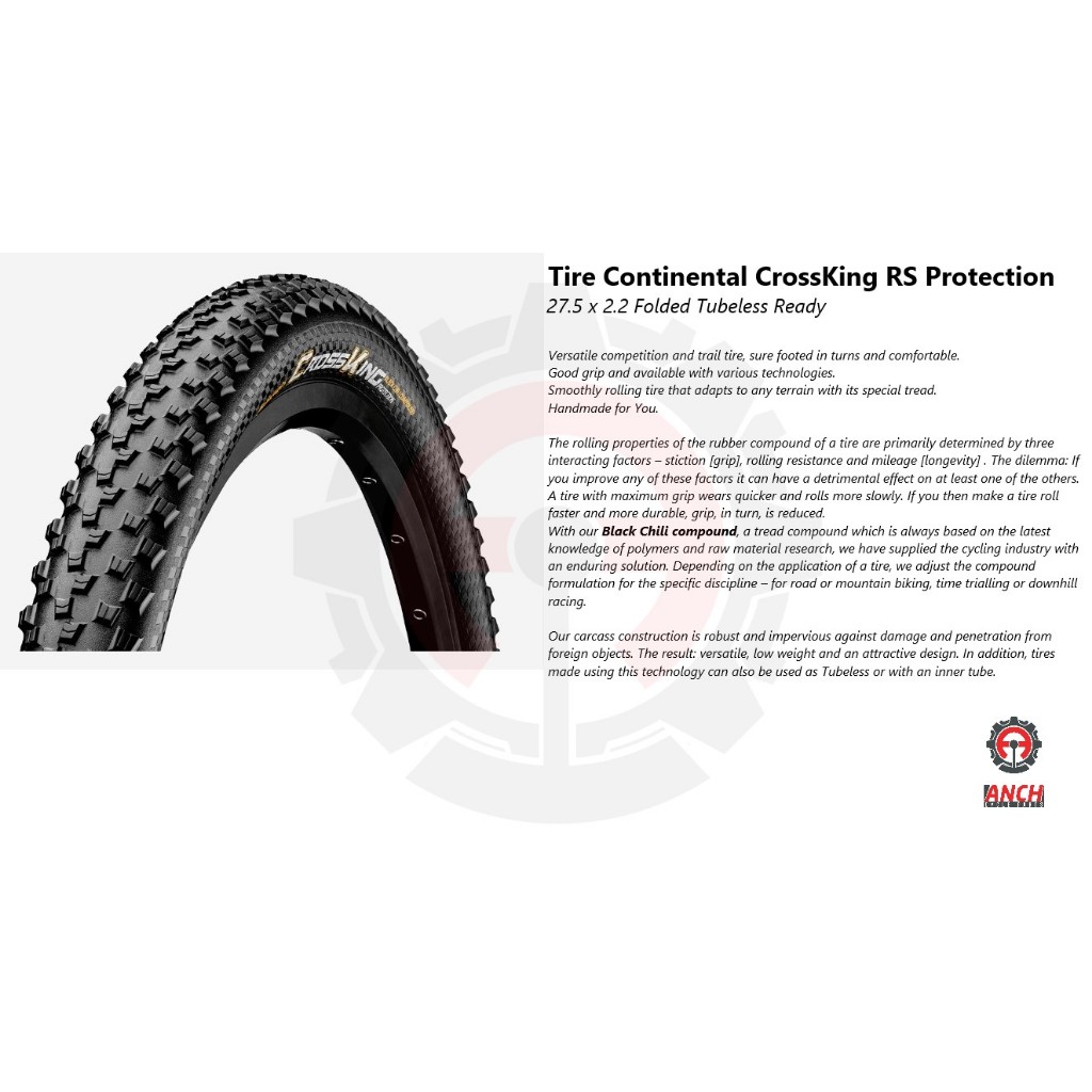 (pair) Tire 27.5 29 Continental RS Raceking Crossking Original mtb mountain bike | Shopee ...