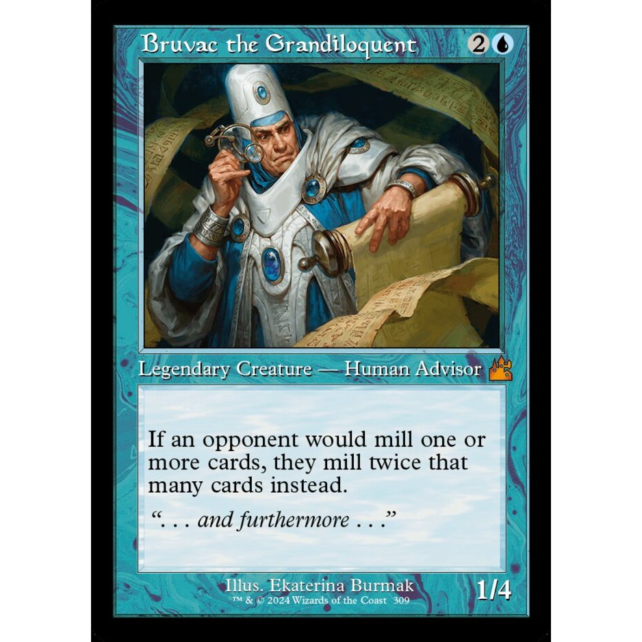 Bruvac the Grandiloquent (Retro Frame) - Ravnica Remastered (RVR ...