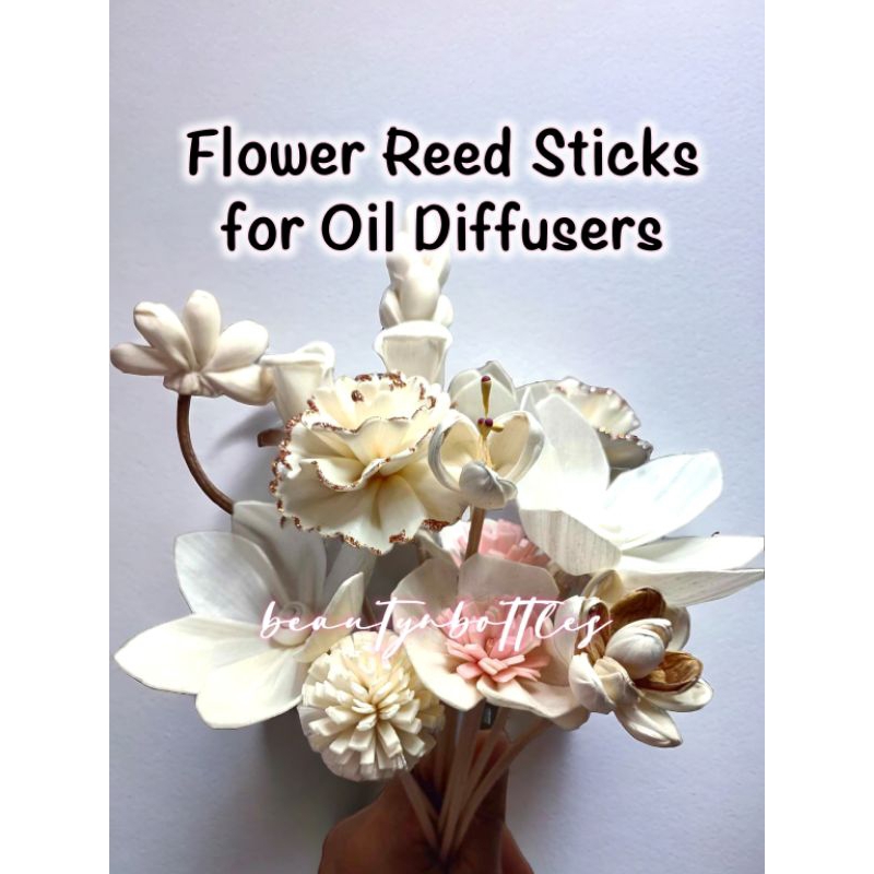 Flower Reed Sticks for Oil diffusers Artificial Flower Reeds | Shopee ...