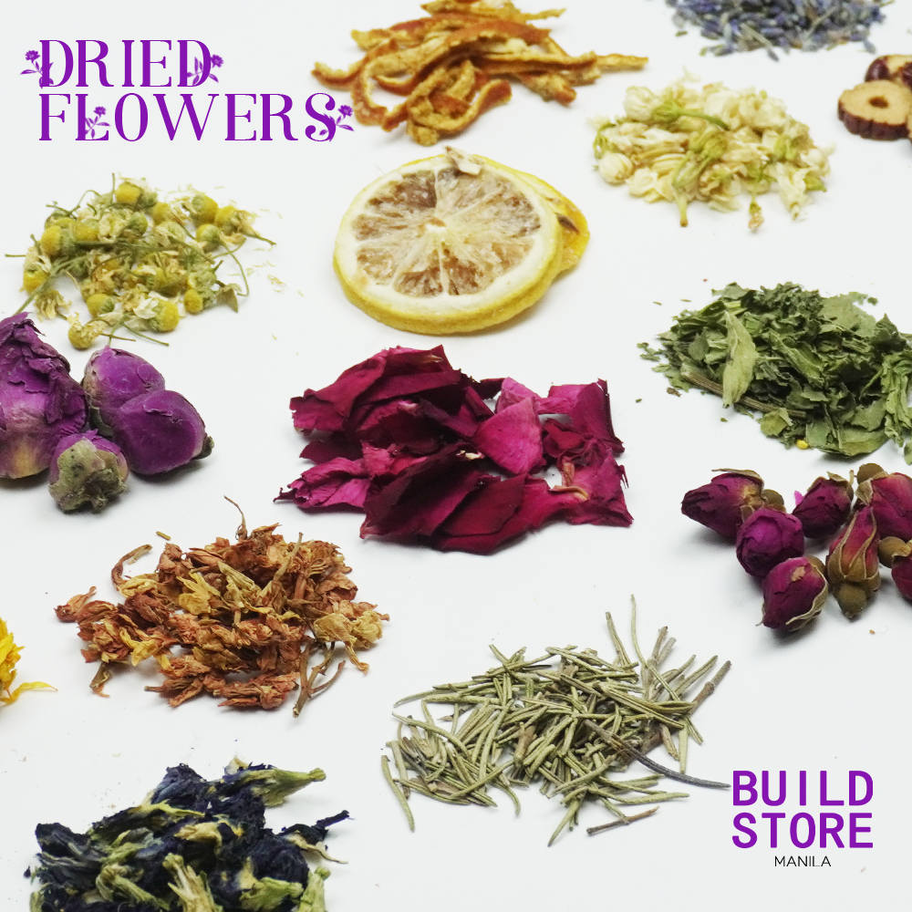 Dried Flowers for Arts and Crafts 25g | Miniature Flowers Dried Flower ...