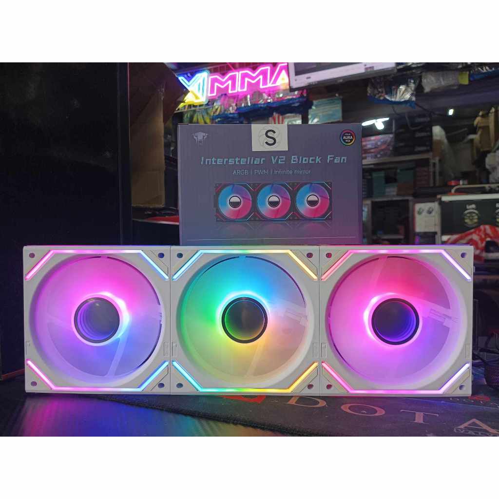 JUNGLE LEOPARD STAR BLOCK INTERSTELLAR V2 ARGB 3 IN 1 CASE FANS ...