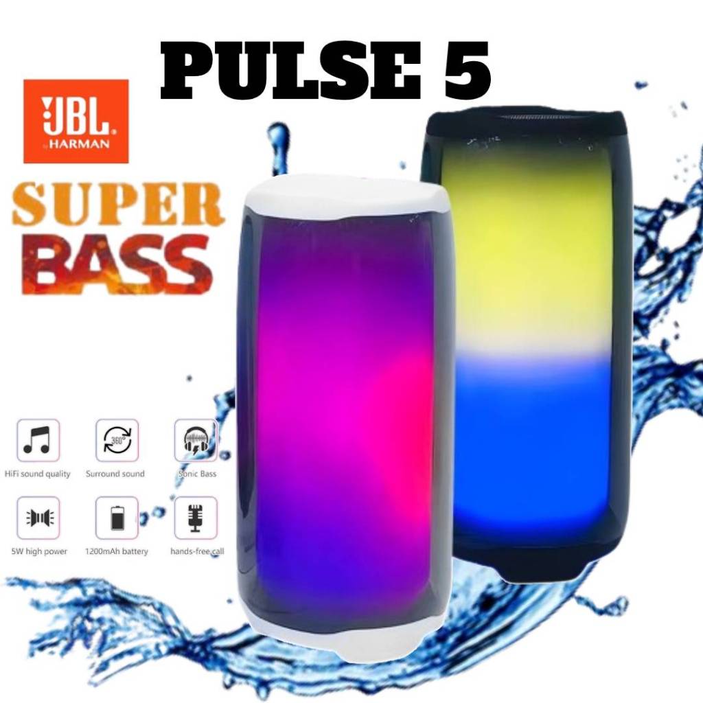 Pulse 5 Speaker: LED Light Show Feature Wireless Connectivity | Shopee Philippines
