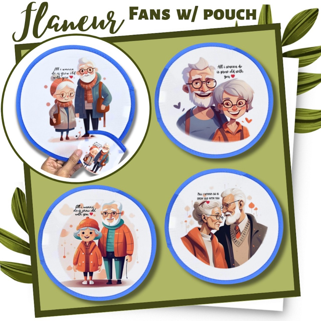 Grow Old with You Lolo Lola Aesthetic Souvenir Giveaways Foldable Twist ...