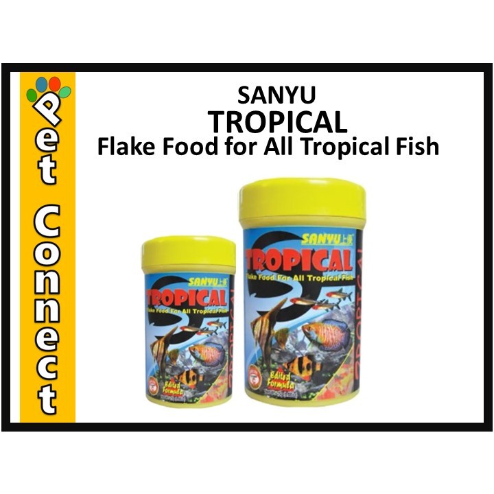 Sanyu Tropical Fish Flake Food | Shopee Philippines